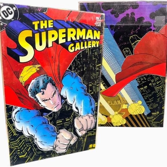 Other | Vintage 1993 Dc Superman Gallery 1 Comic Book Oneshot Special ...